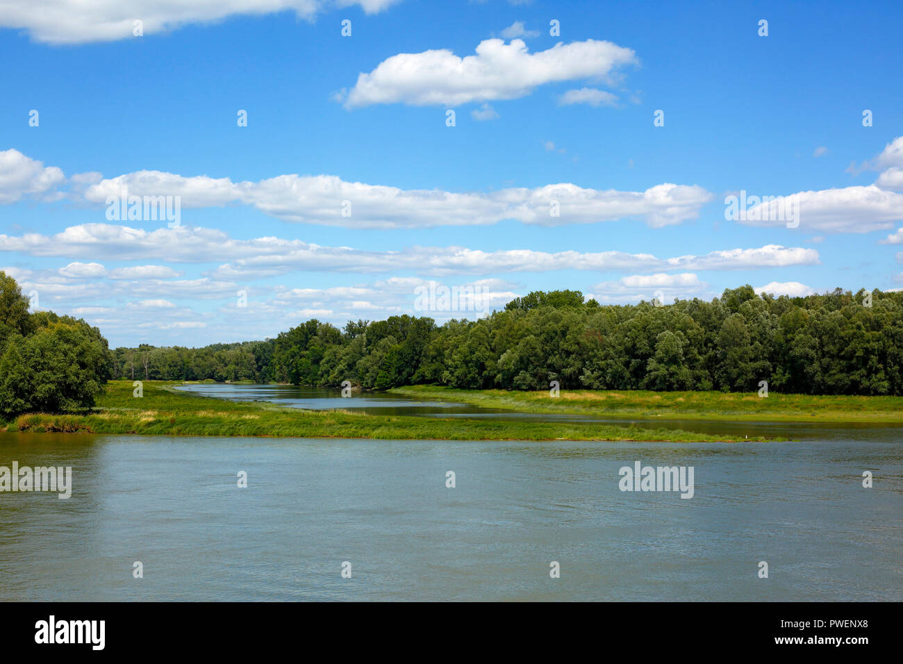Hungary, Southern Hungary, Szeremle near Baja, Pannonian Plain ...