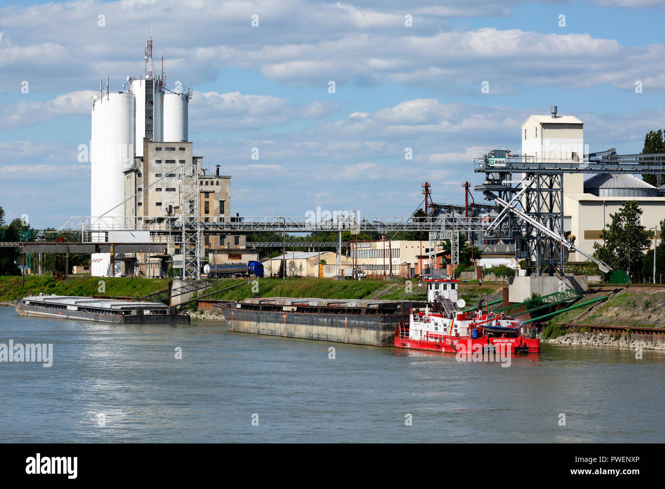 Hungary, Southern Hungary, Baja on the Danube, Pannonian Plain ...