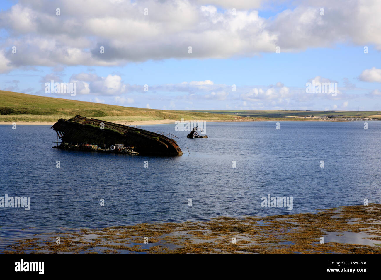 Scapa flow wreck hi-res stock photography and images - Alamy