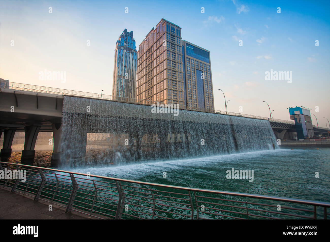 Bridge over dubai water canal hi-res stock photography and images - Alamy
