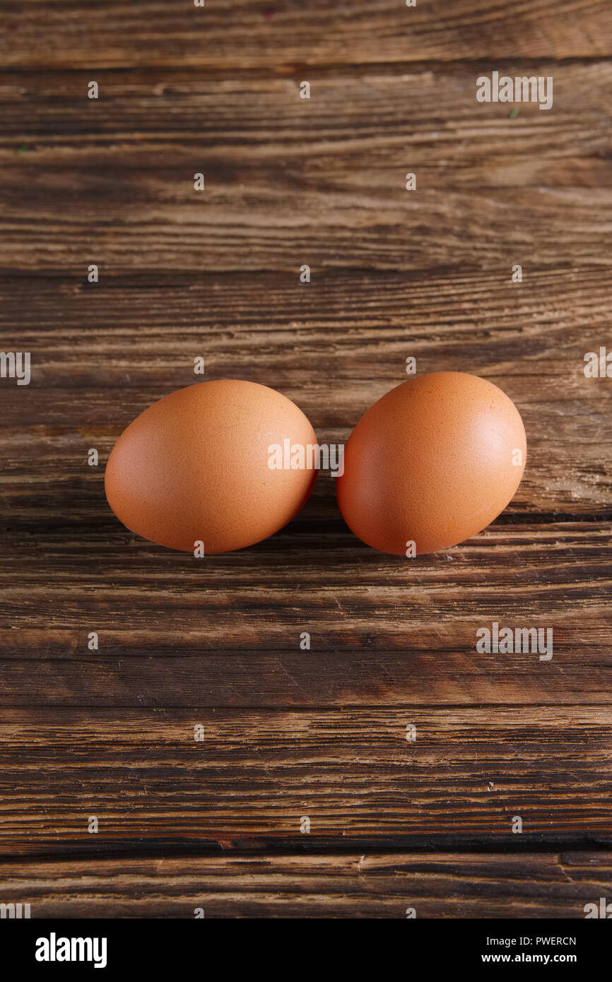 Two rustic farm eggs hi-res stock photography and images - Alamy