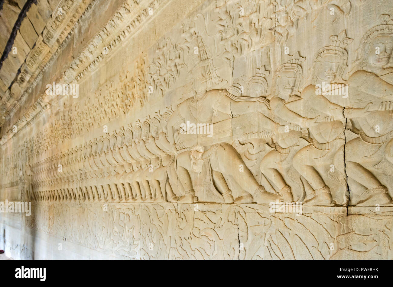 Angkor wat relief ramayana hi-res stock photography and images - Alamy