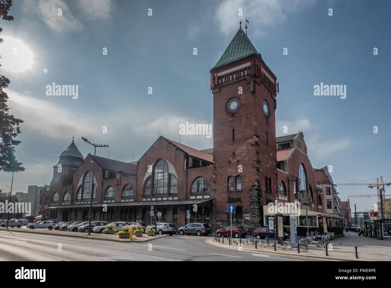 Market Halls Max Berg in Wroclaw, Poland Stock Photo - Alamy