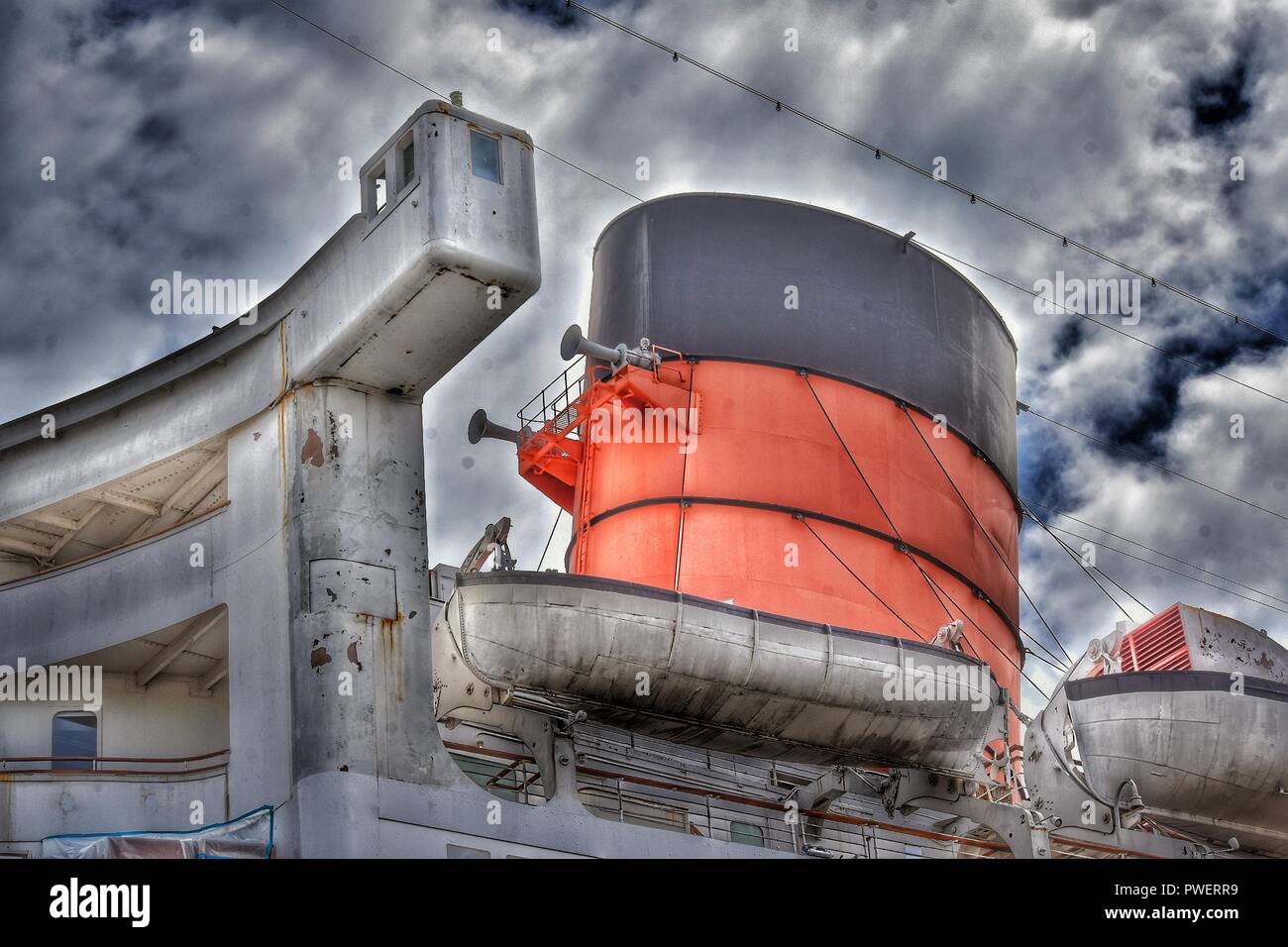 RMS Queen Mary Stock Photo - Alamy