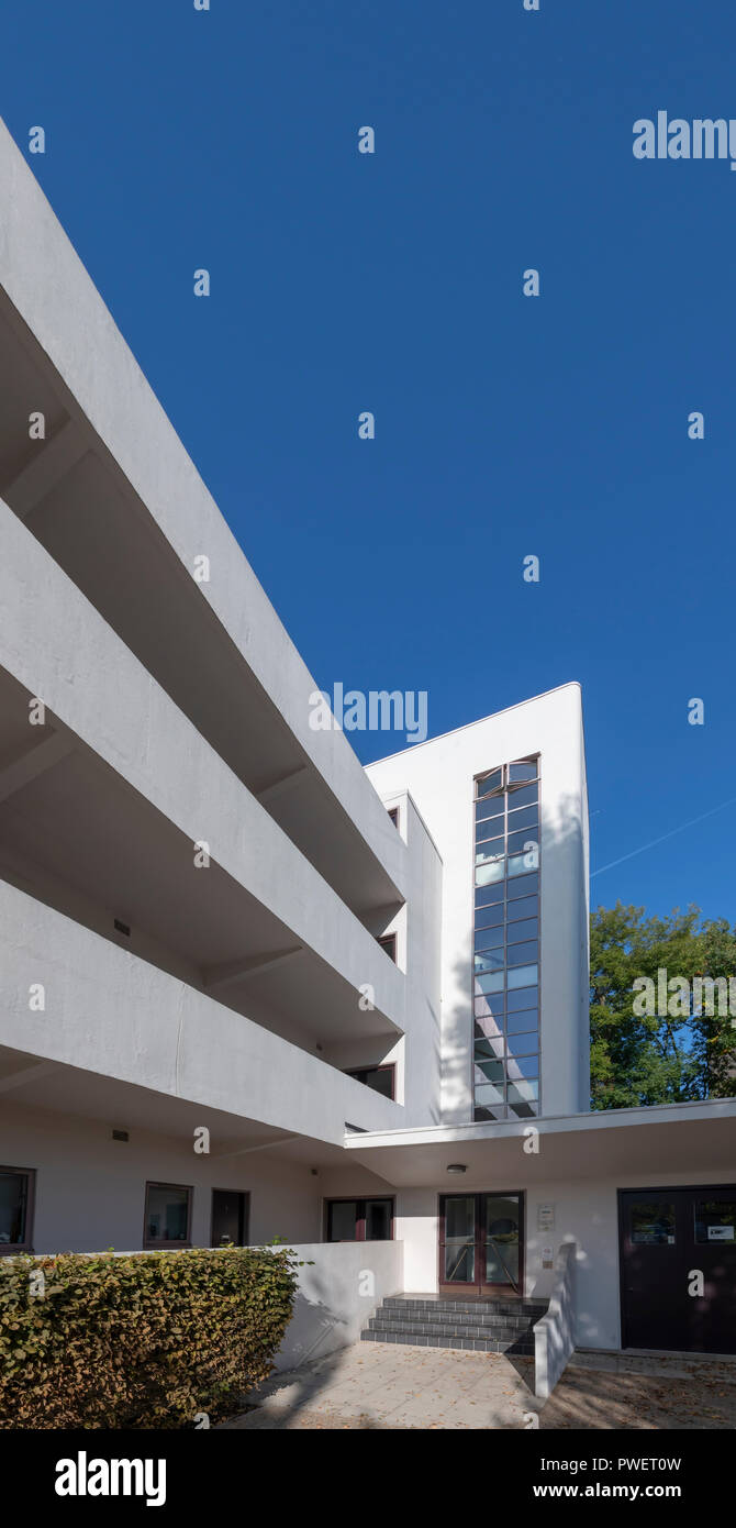 The Isokon Building - also known as Lawn Road Flats - opened in 1934 ...