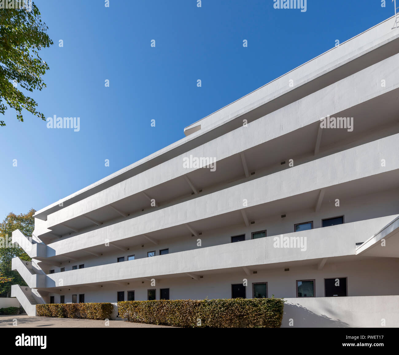 The Isokon Building - also known as Lawn Road Flats - opened in 1934 ...