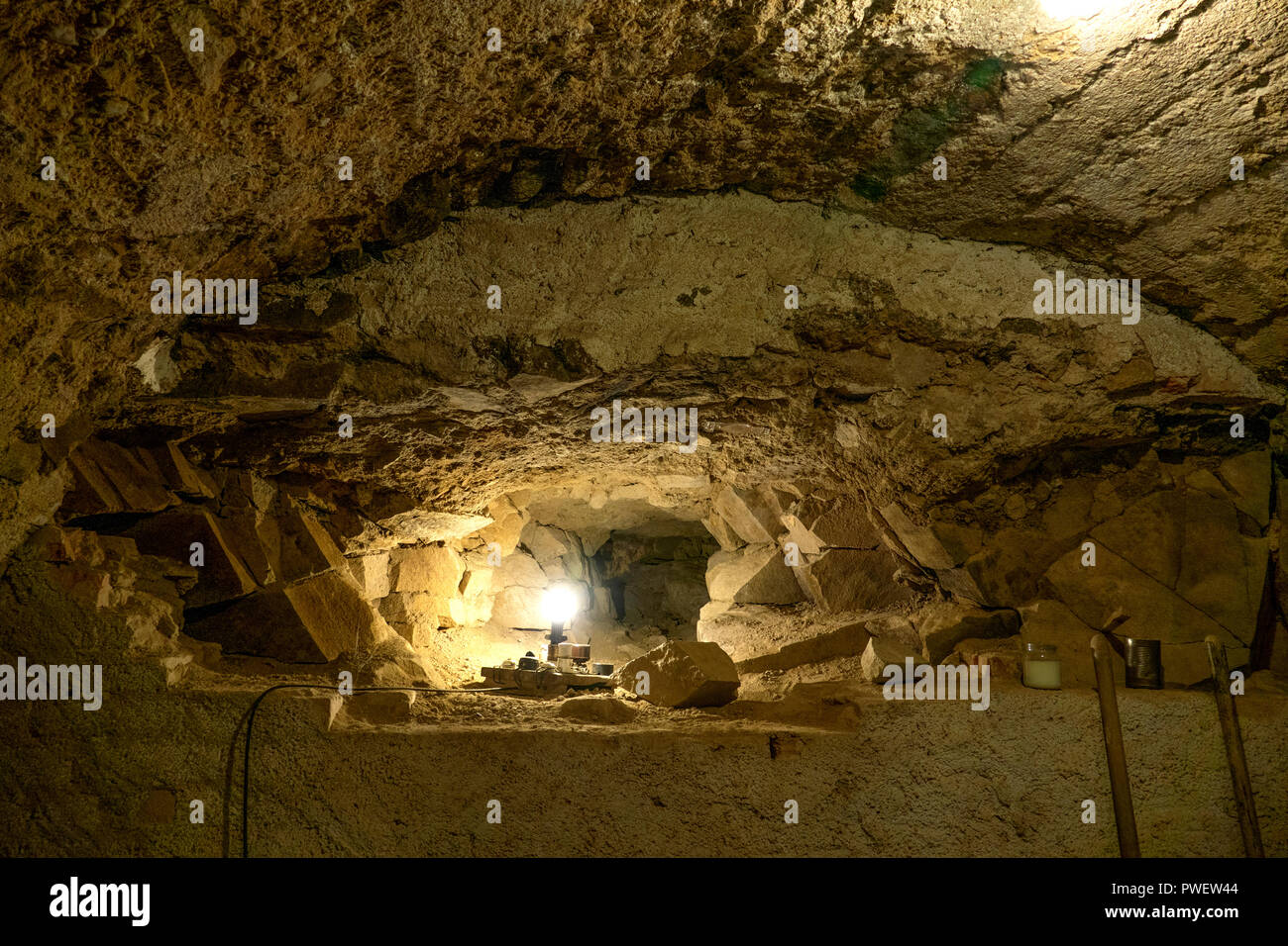 The French Chapel Tunnel Colditz Castle built in 1941. The tunnel was ...