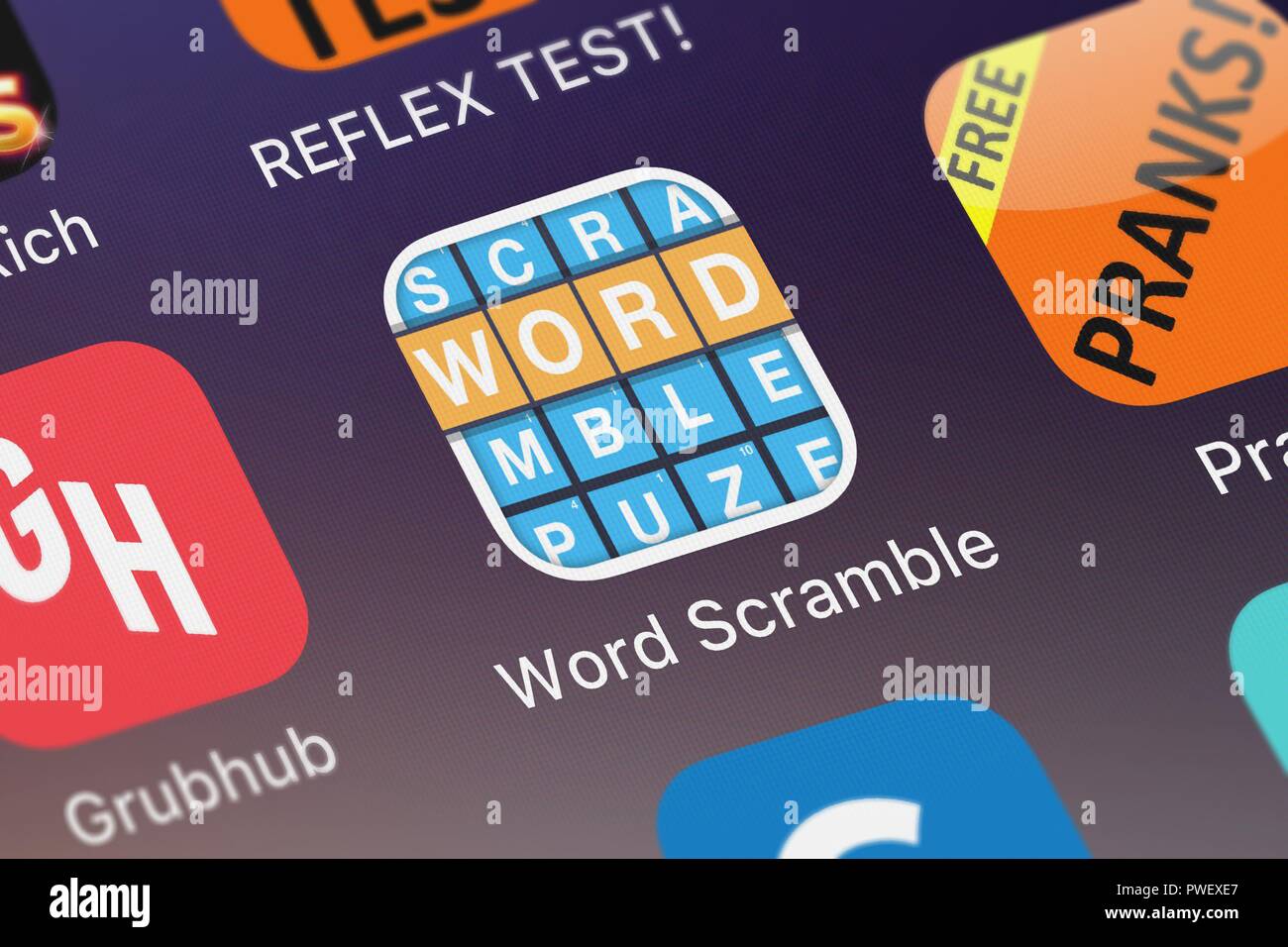 Word scramble hi-res stock photography and images - Alamy