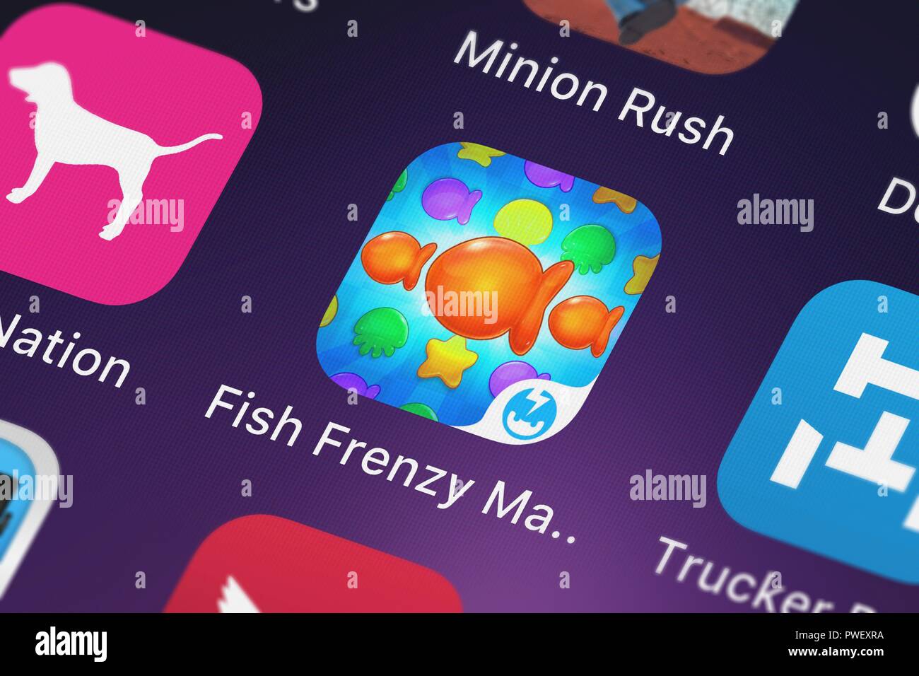 Fish frenzy mania hi-res stock photography and images - Alamy