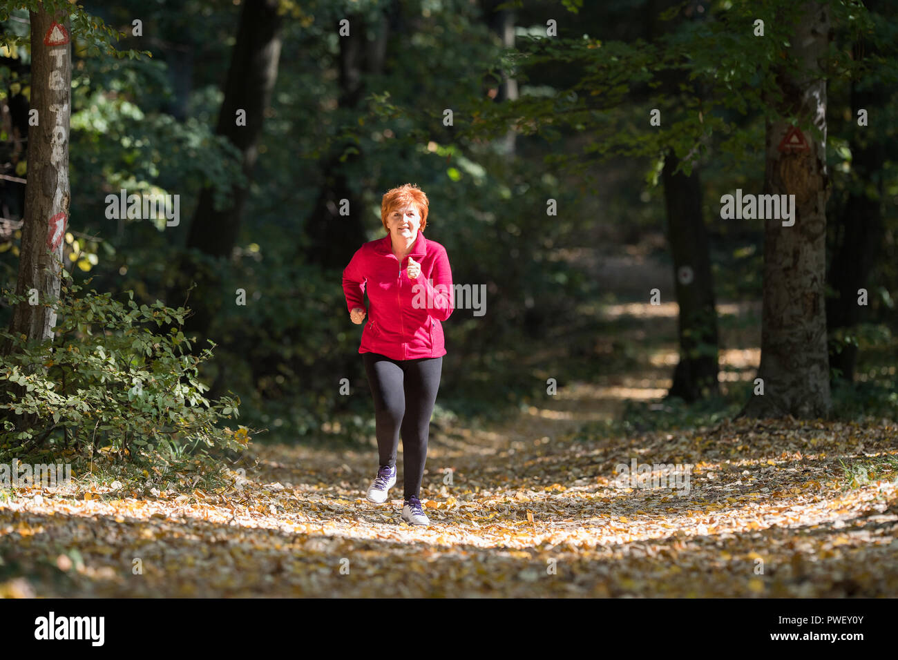 Middle age exercise jogging hi-res stock photography and images - Alamy