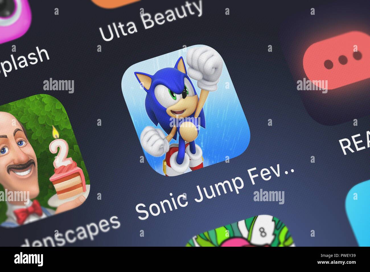Sonic jump fever hi-res stock photography and images - Alamy