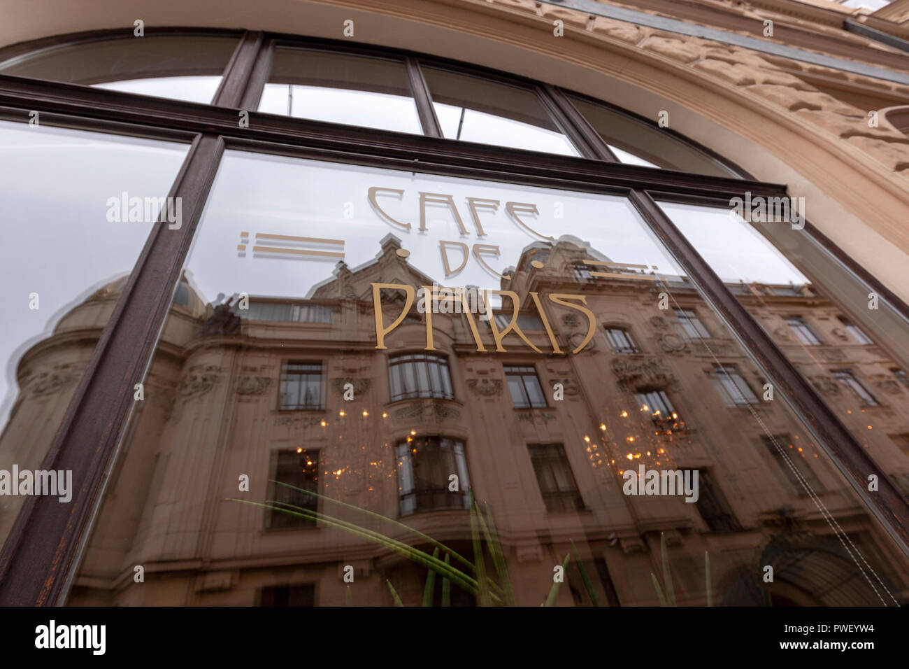 Prague cafe de paris hi-res stock photography and images - Alamy
