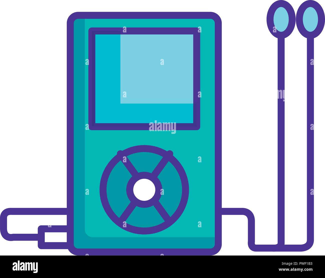 mp3 music player device vector illustration design Stock Vector Image ...