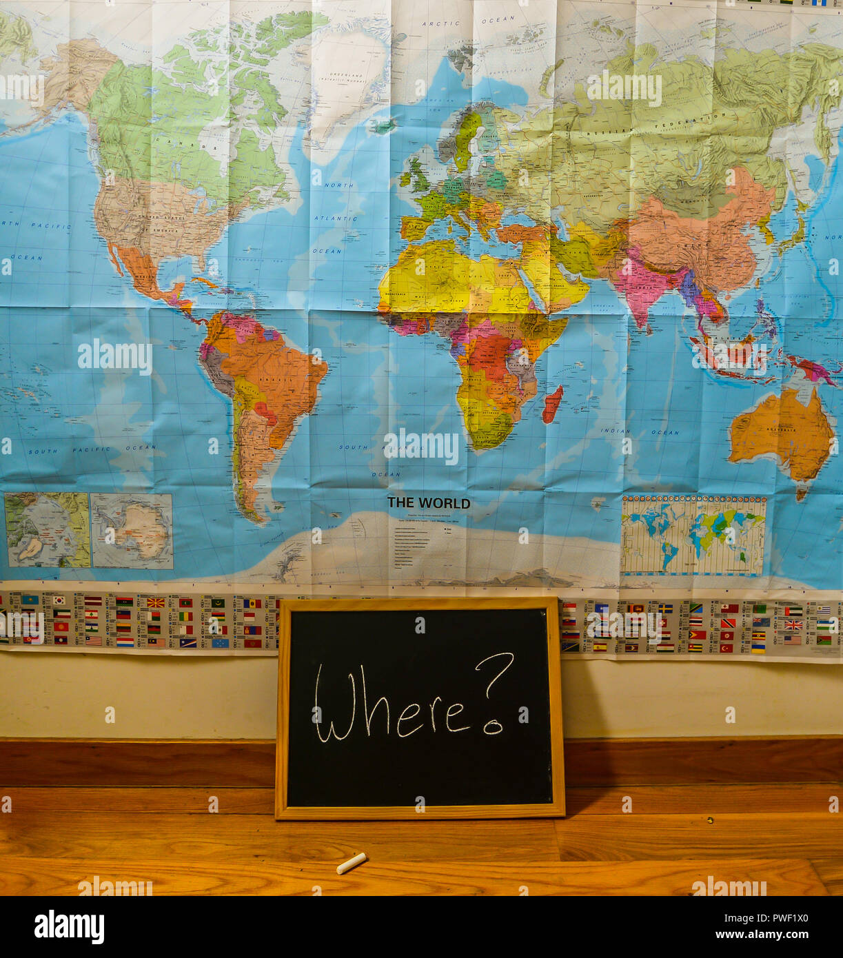 Russia africa pacific map hi-res stock photography and images - Alamy