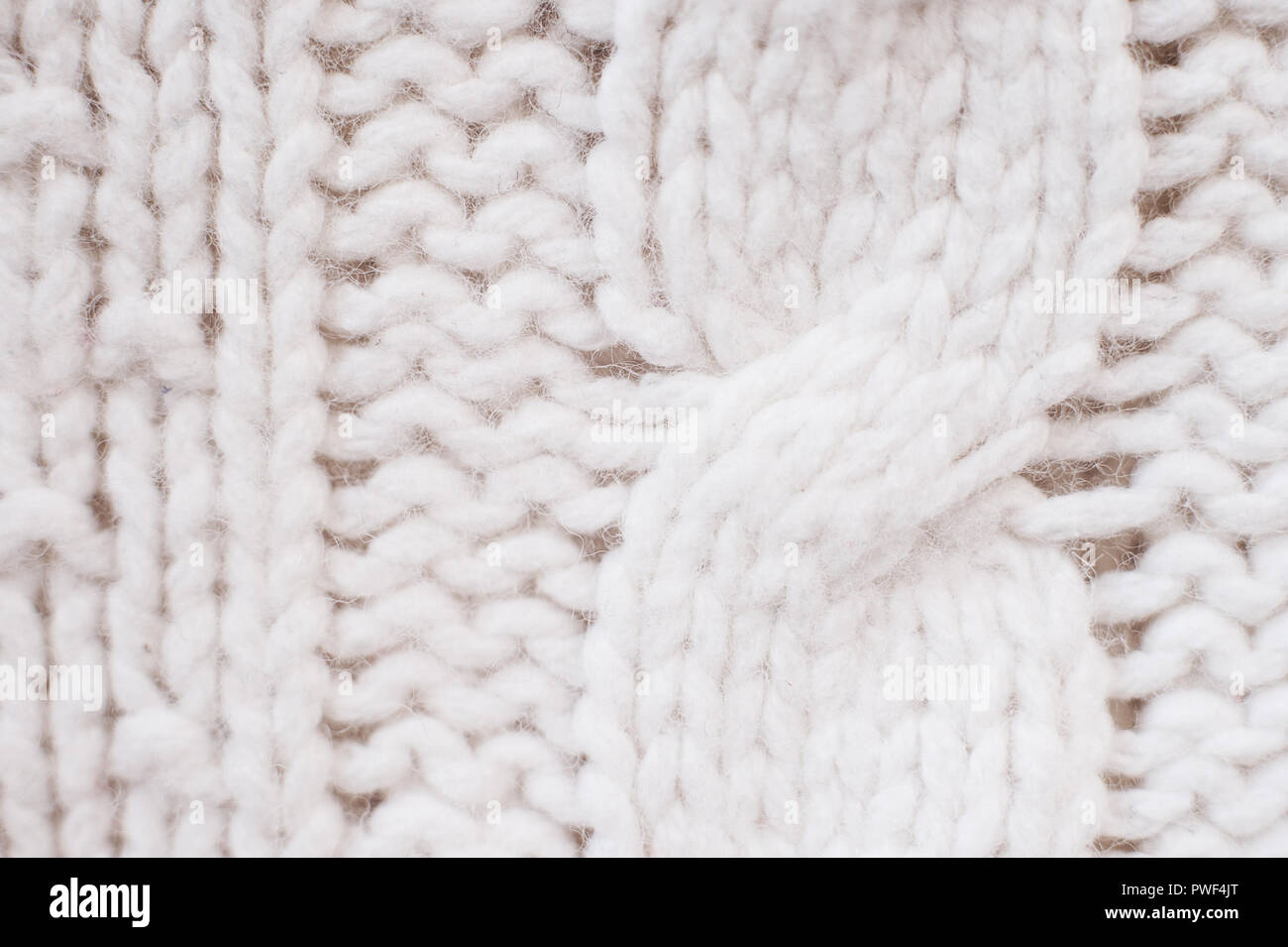 Cable Knit Pattern Background