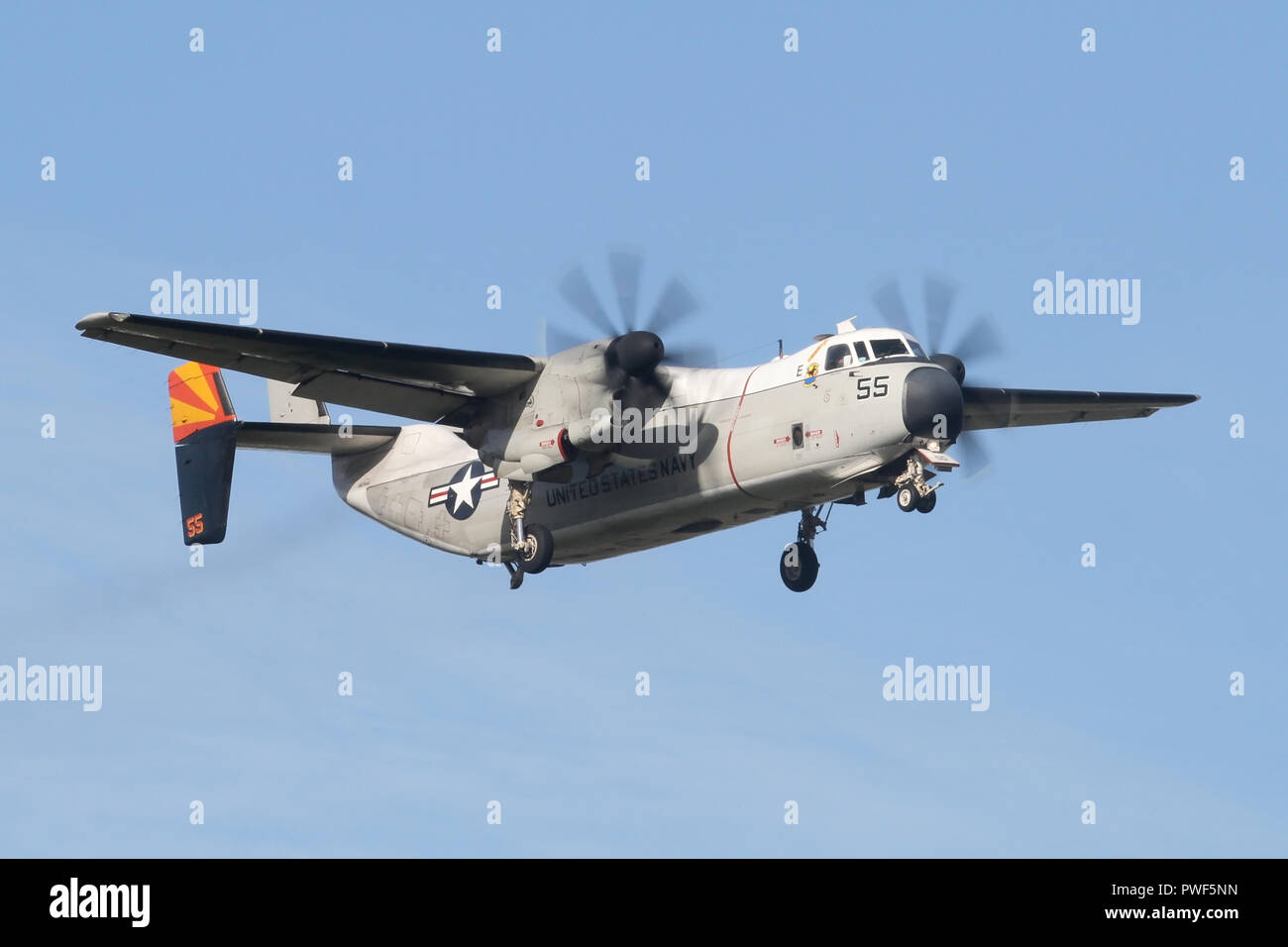 USN Grumman Greyhound from VRC-40 embarked aboard the USS Harry S ...