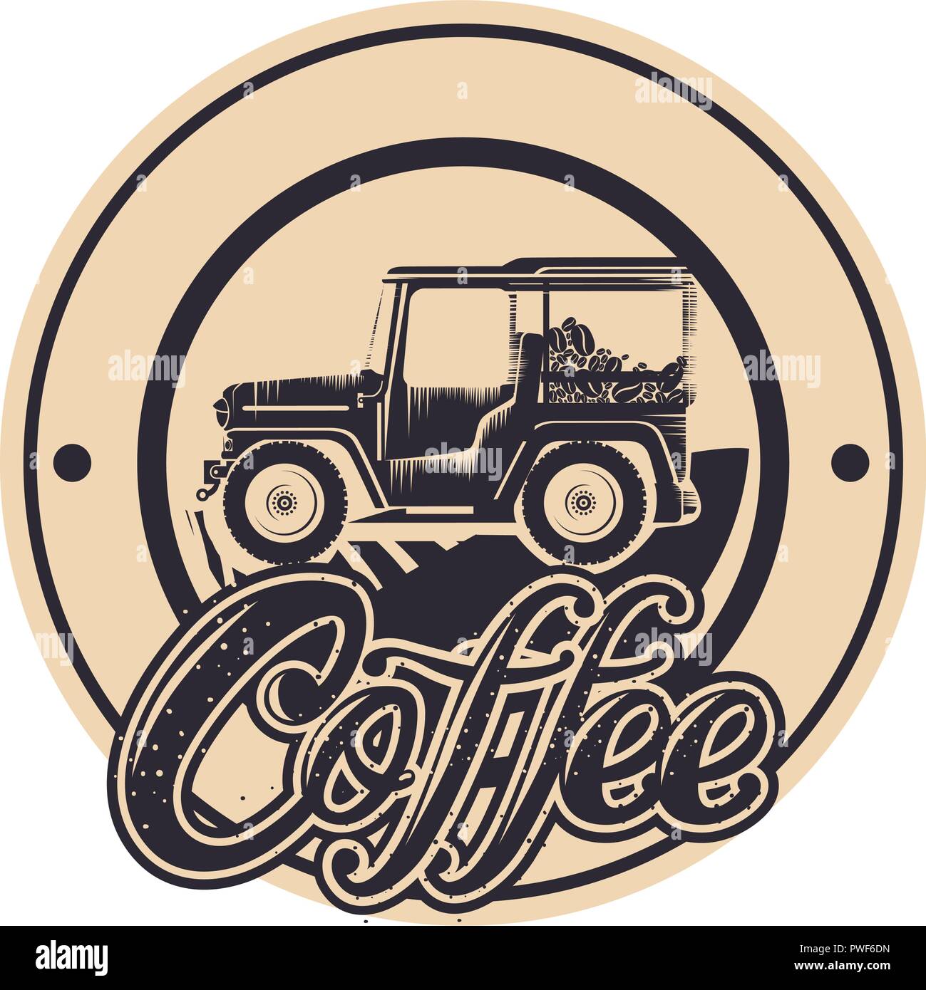 Jeep colombian coffee car hi-res stock photography and images - Alamy