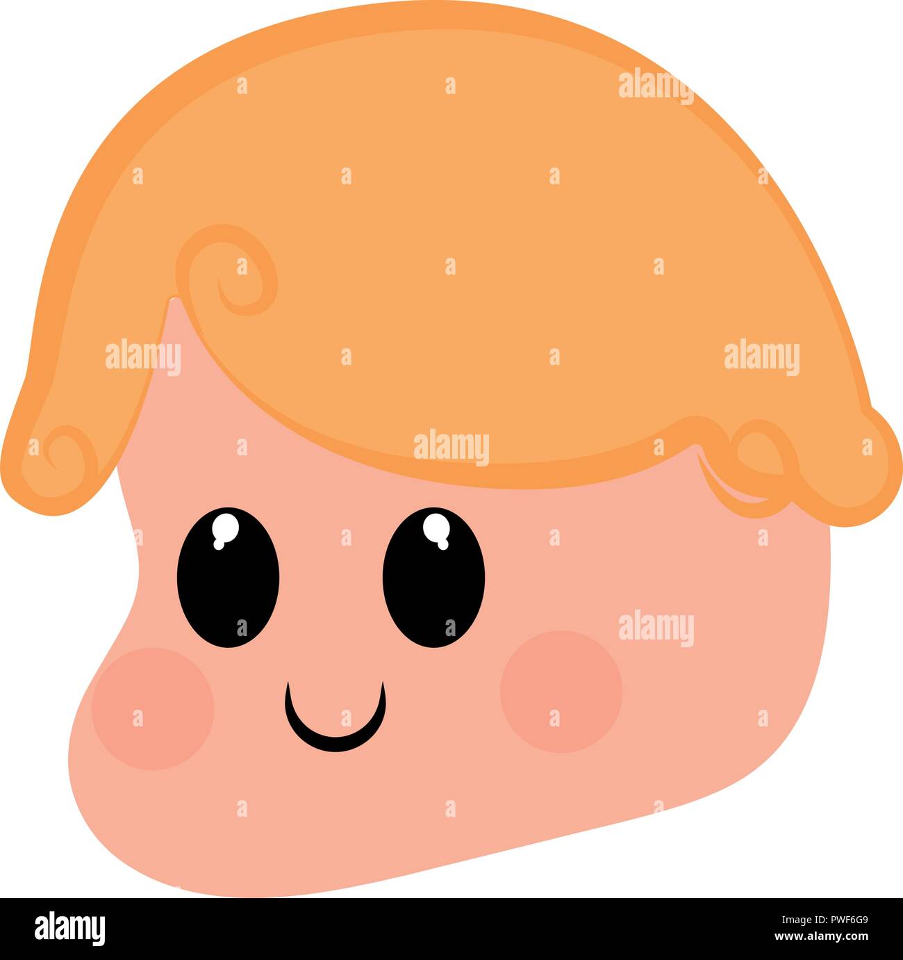 Happy cute boy avatar Stock Vector Image & Art - Alamy