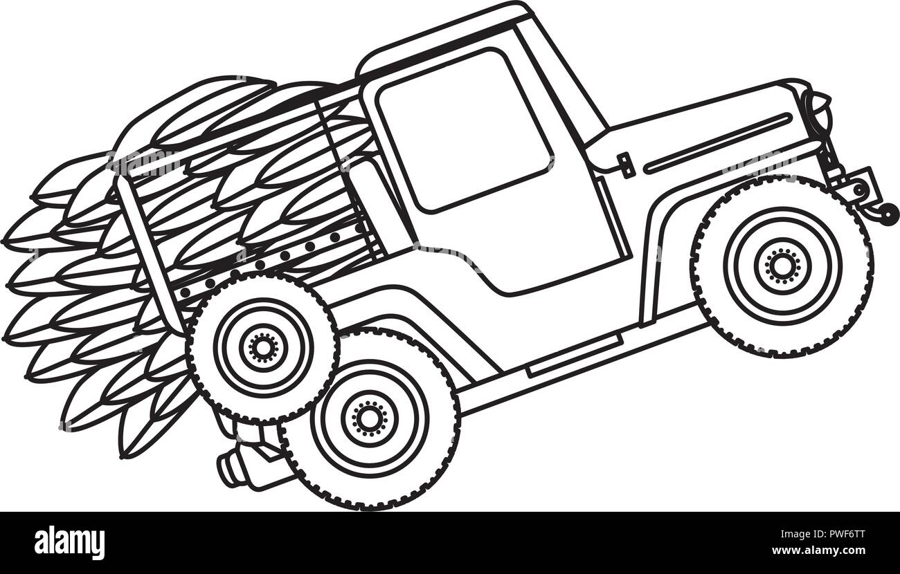 Old car coffee shop Stock Vector Images - Alamy