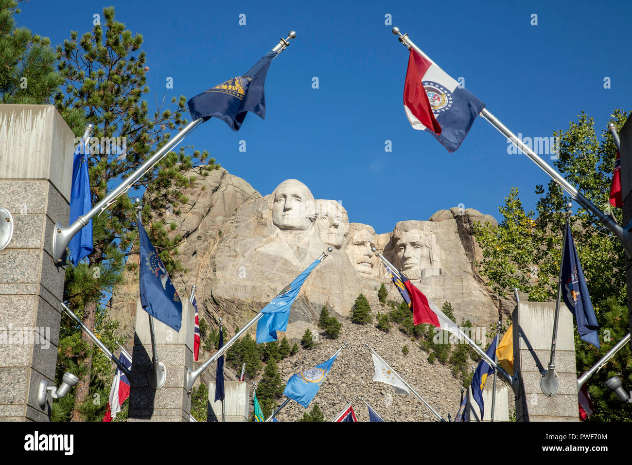The hall of flags hi-res stock photography and images - Alamy