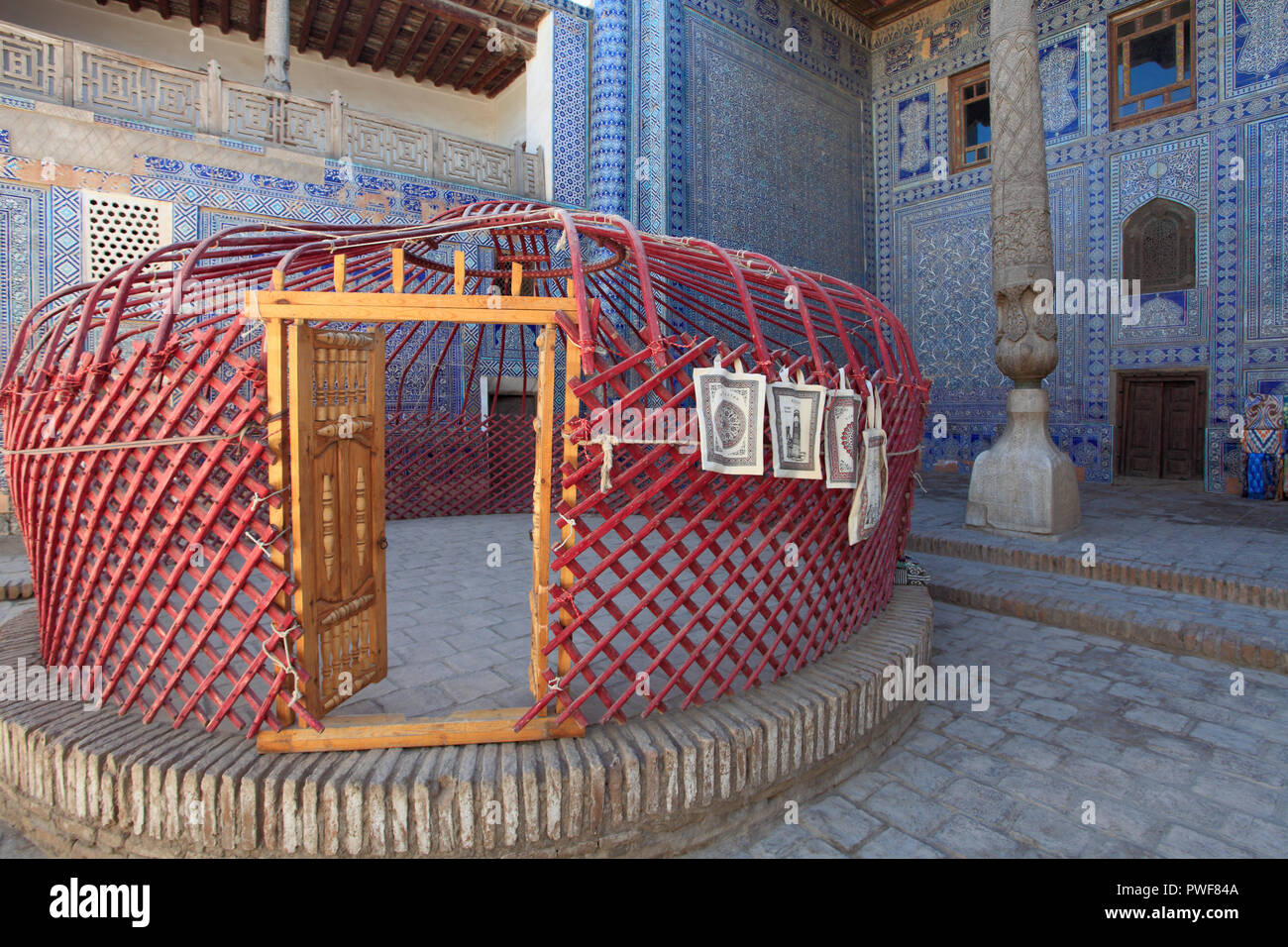 Uzbekistan, Khiva, Tosh Hovli Palace Stock Photo - Alamy