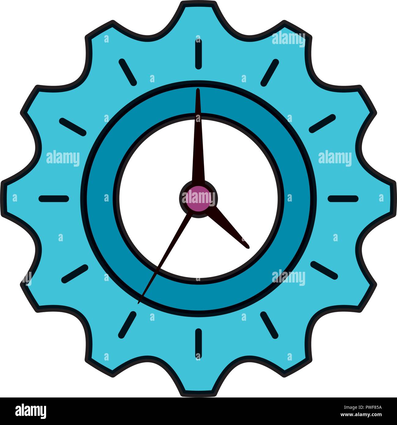 Clock Gear Clip Art