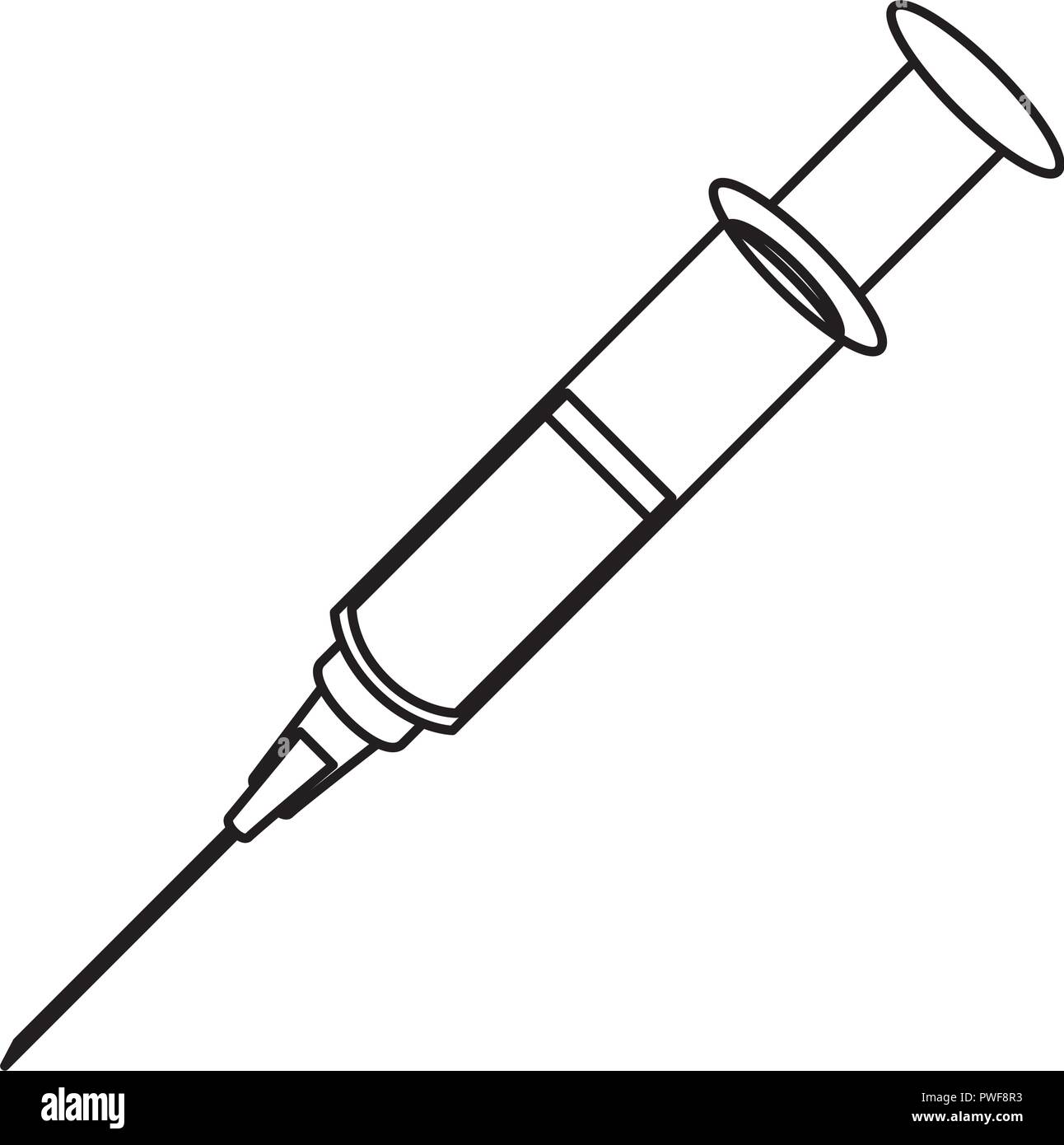 injection with medication icon Stock Vector Image & Art - Alamy