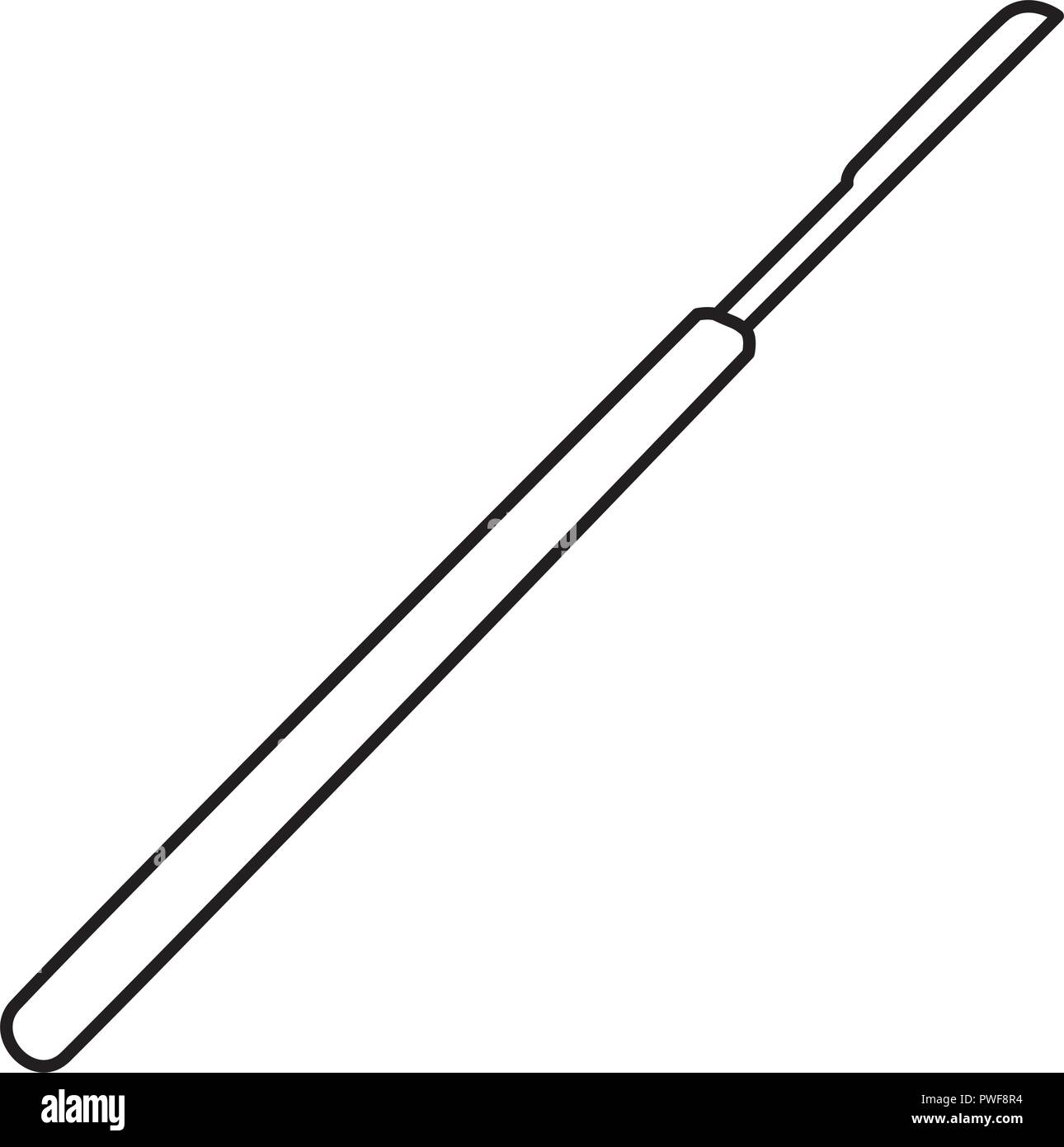 surgical scalpel medical icon Stock Vector Image & Art - Alamy