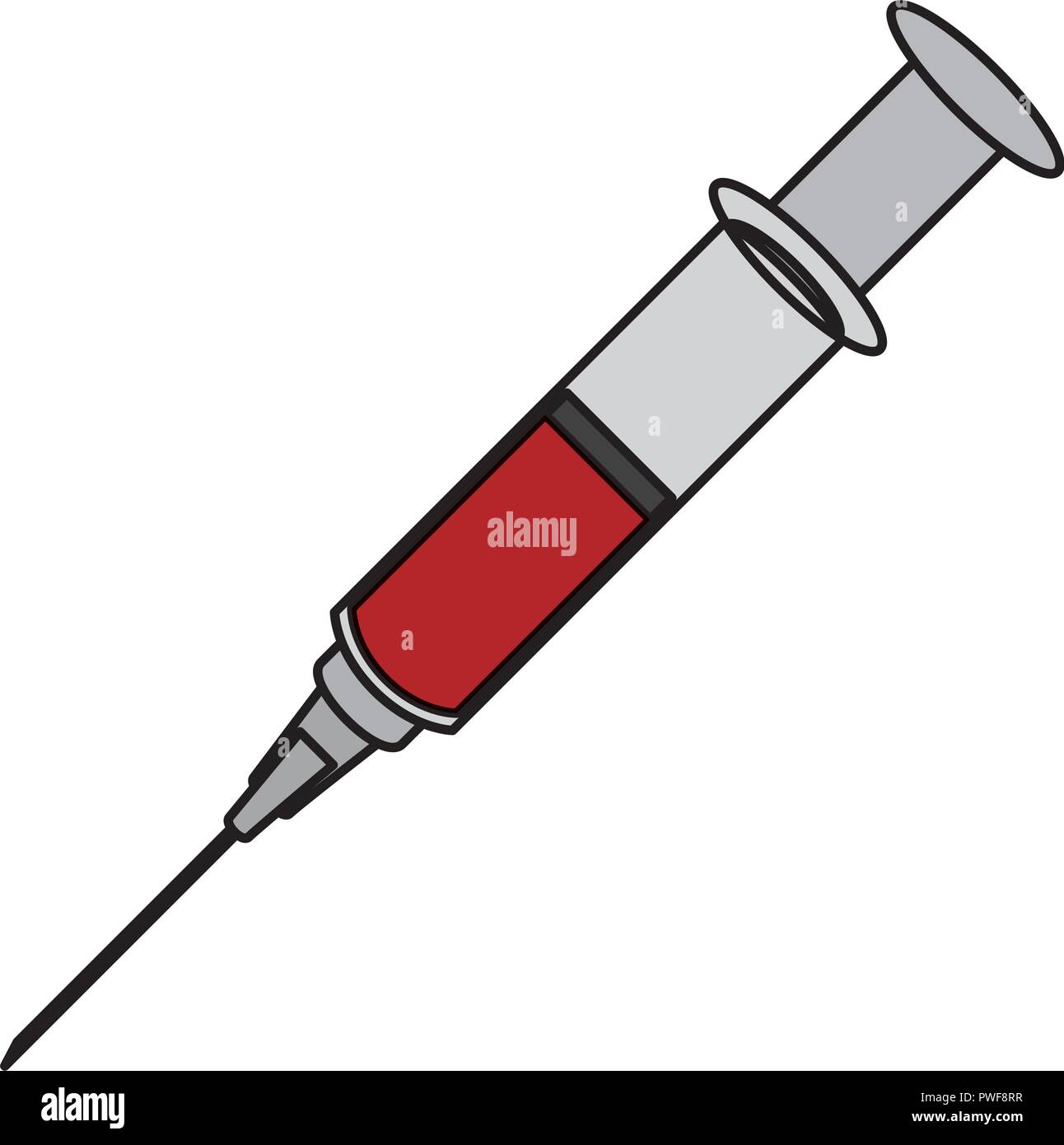 injection with medication icon Stock Vector Image & Art - Alamy