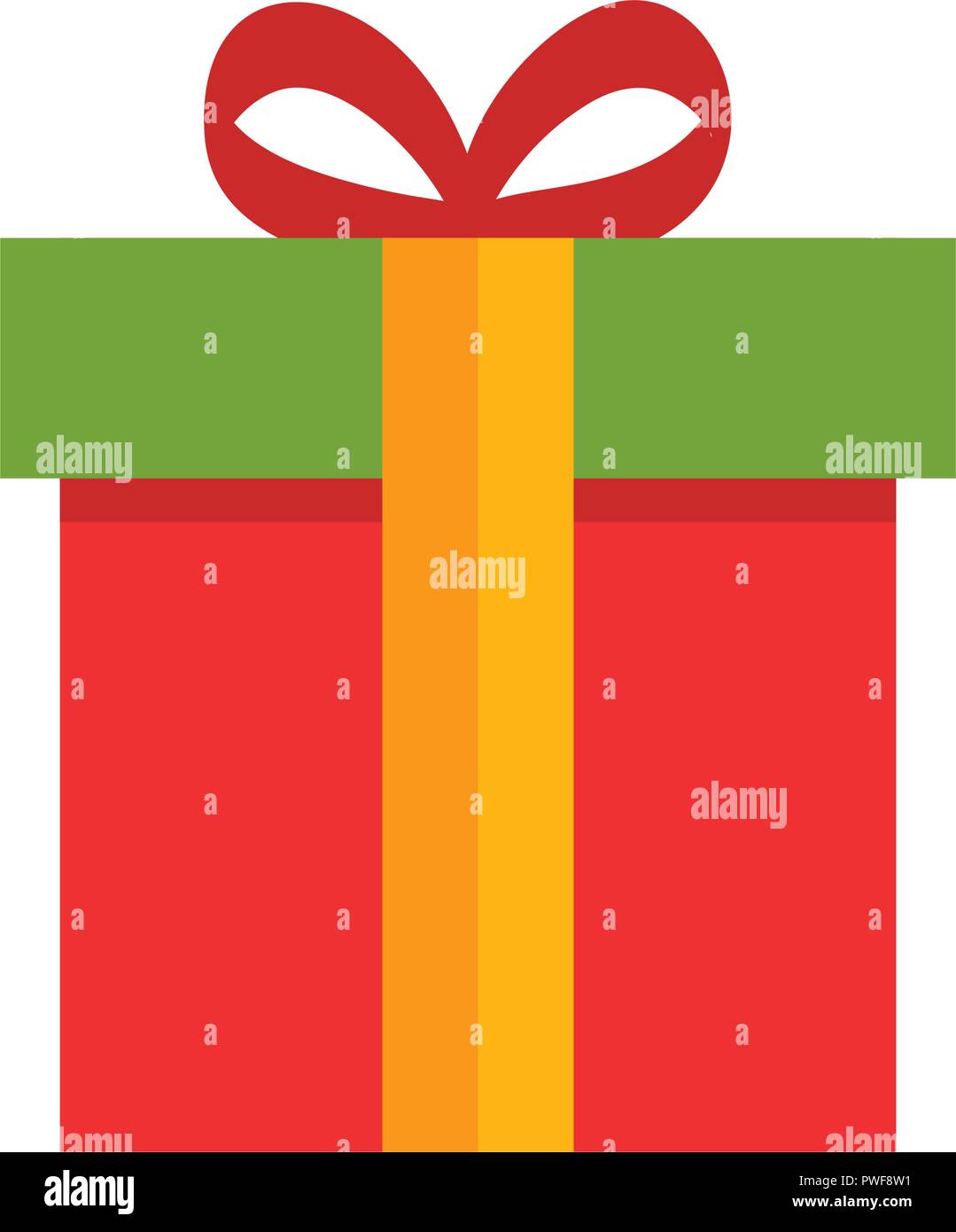 gift box present icon Stock Vector Image & Art - Alamy