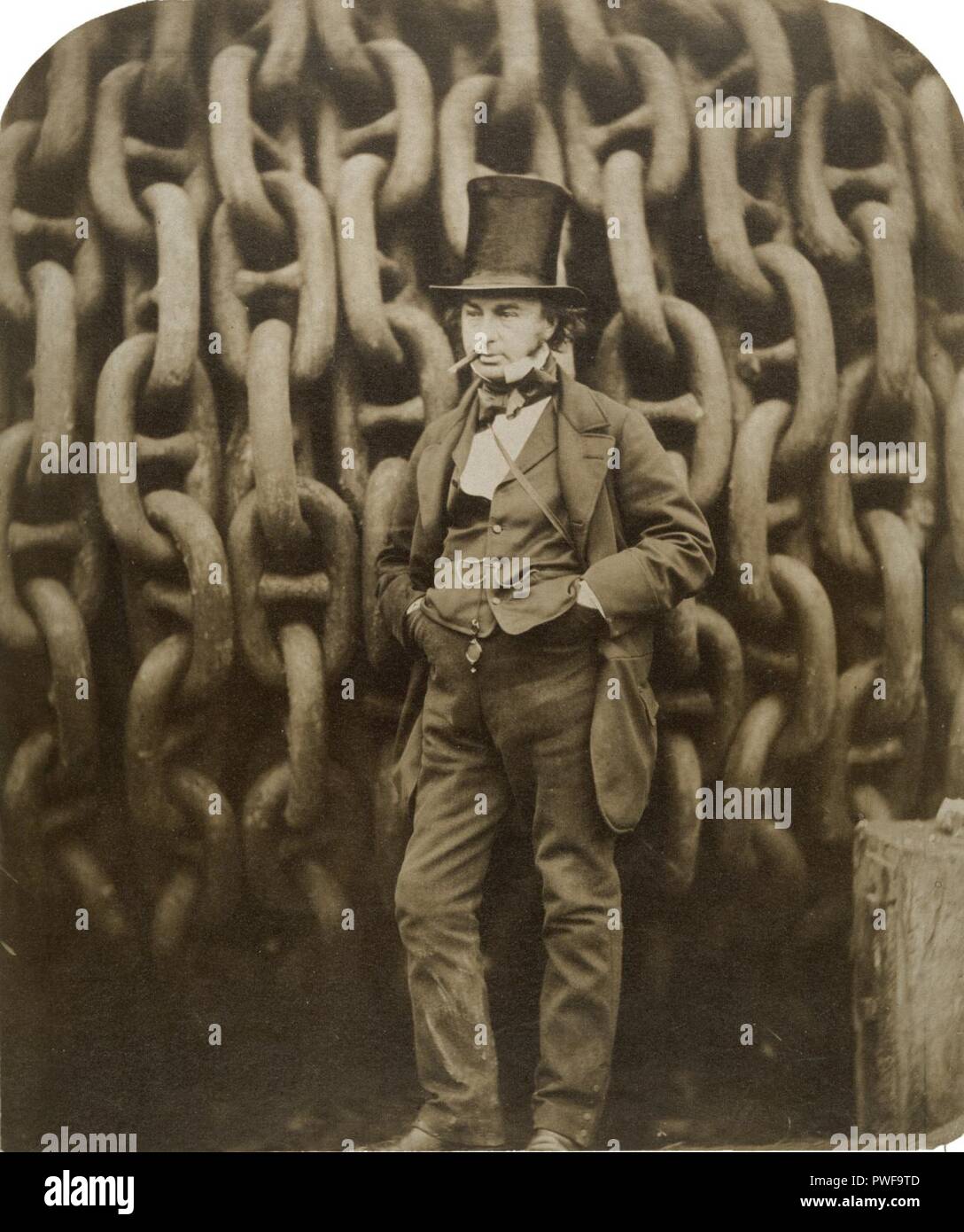Isambard kingdom brunel anchor chains hi-res stock photography and ...