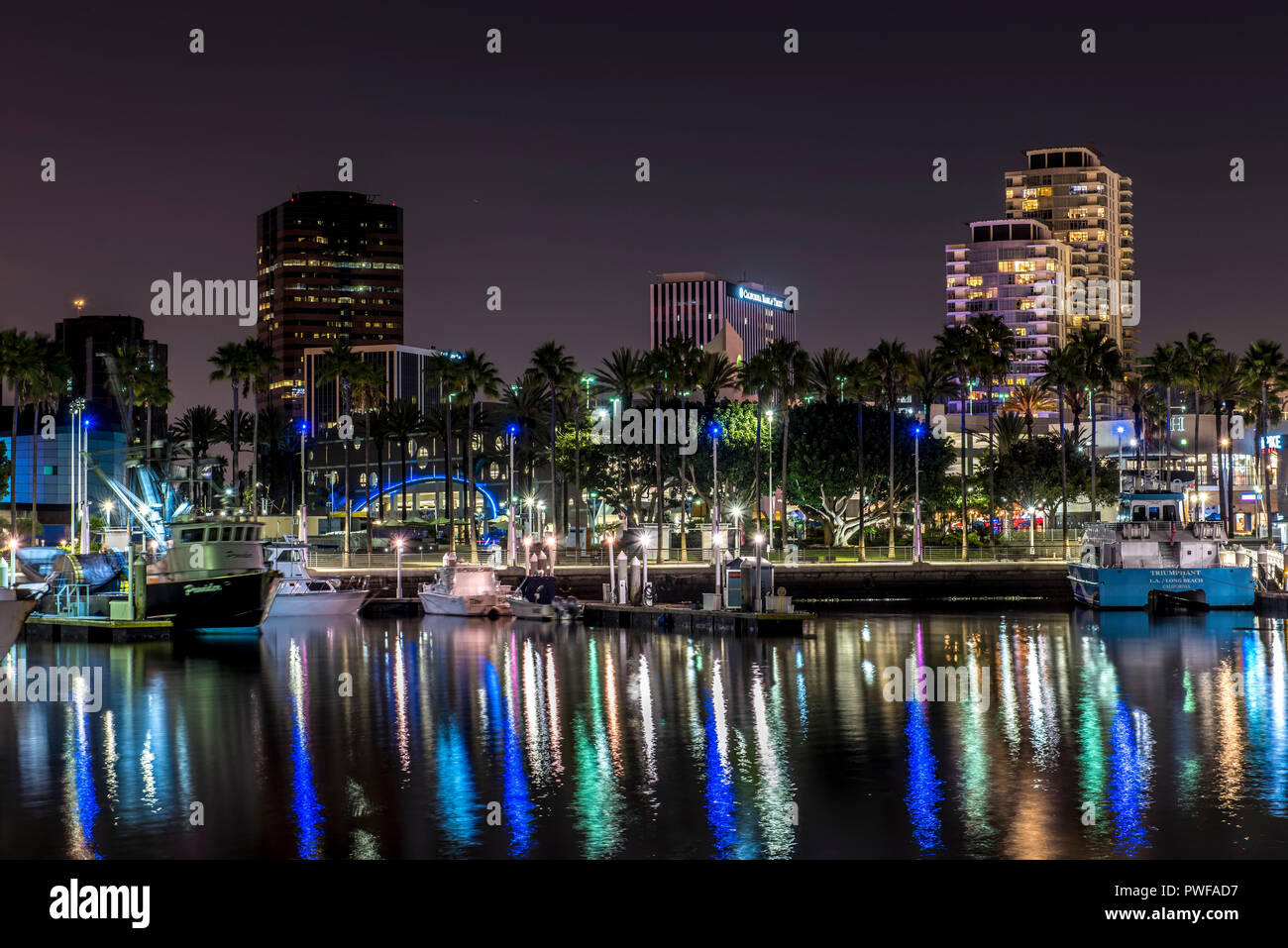 Long beach harbor hi-res stock photography and images - Alamy