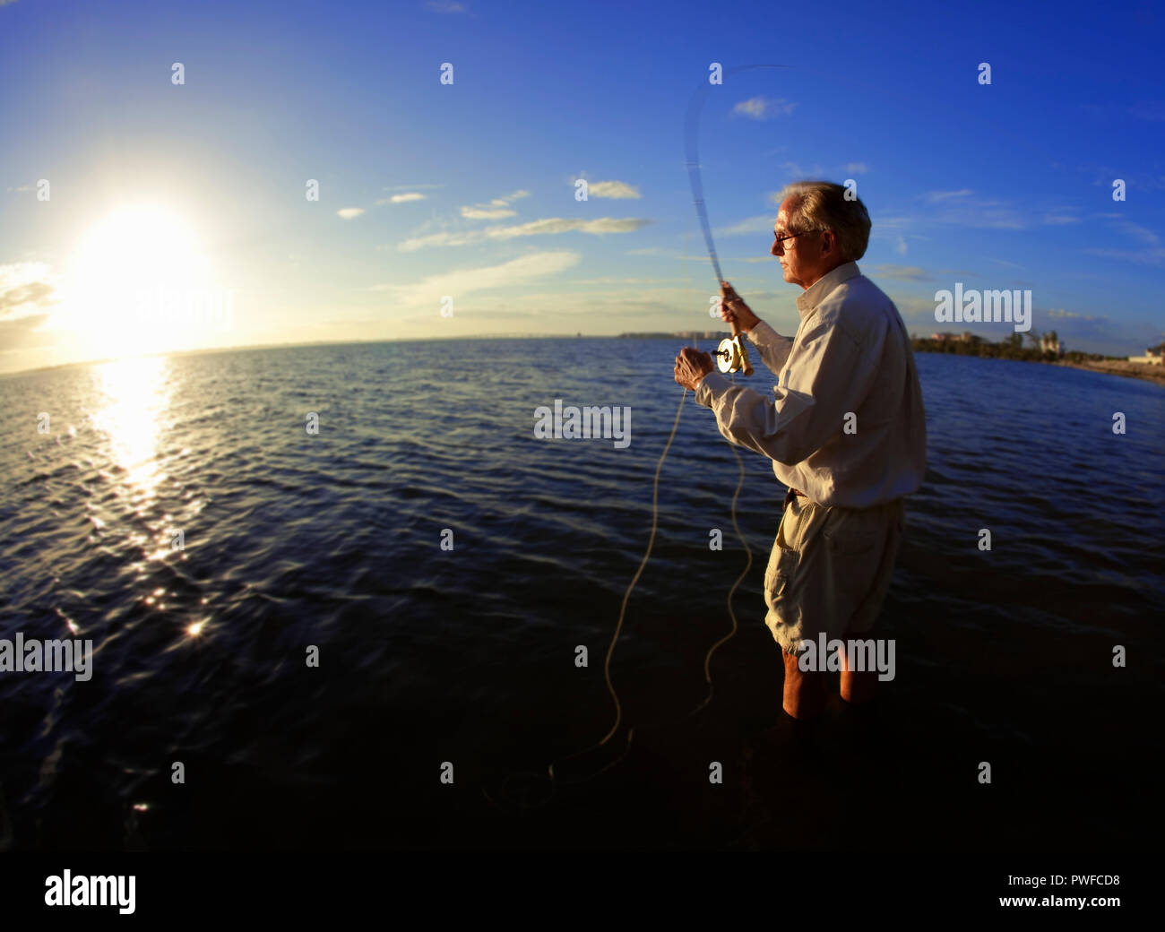 Scene from saltwater fly fishing for bonefish, tarpon, roosterfish ...