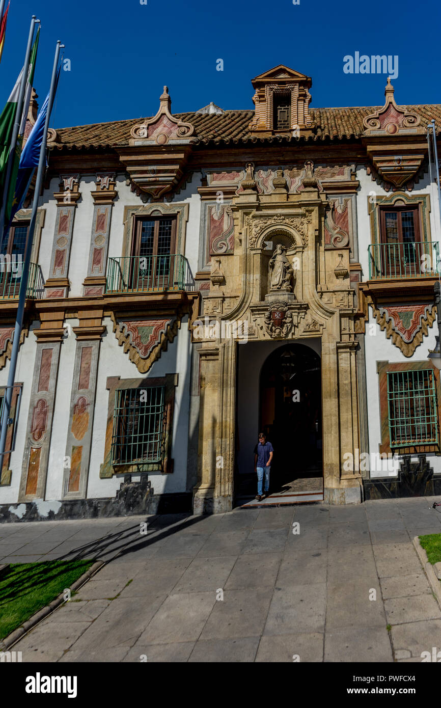 Cordoba, Spain - June 20 : MAN OUTSIDE BUILDING AGAINST SKY, Europe ...