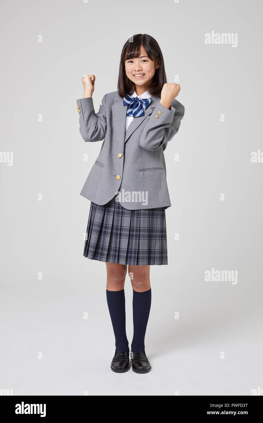 Japanese junior high student Stock Photo - Alamy