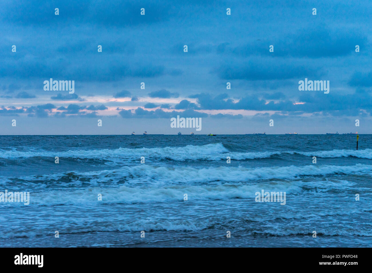 Scheveningen storm hi-res stock photography and images - Alamy