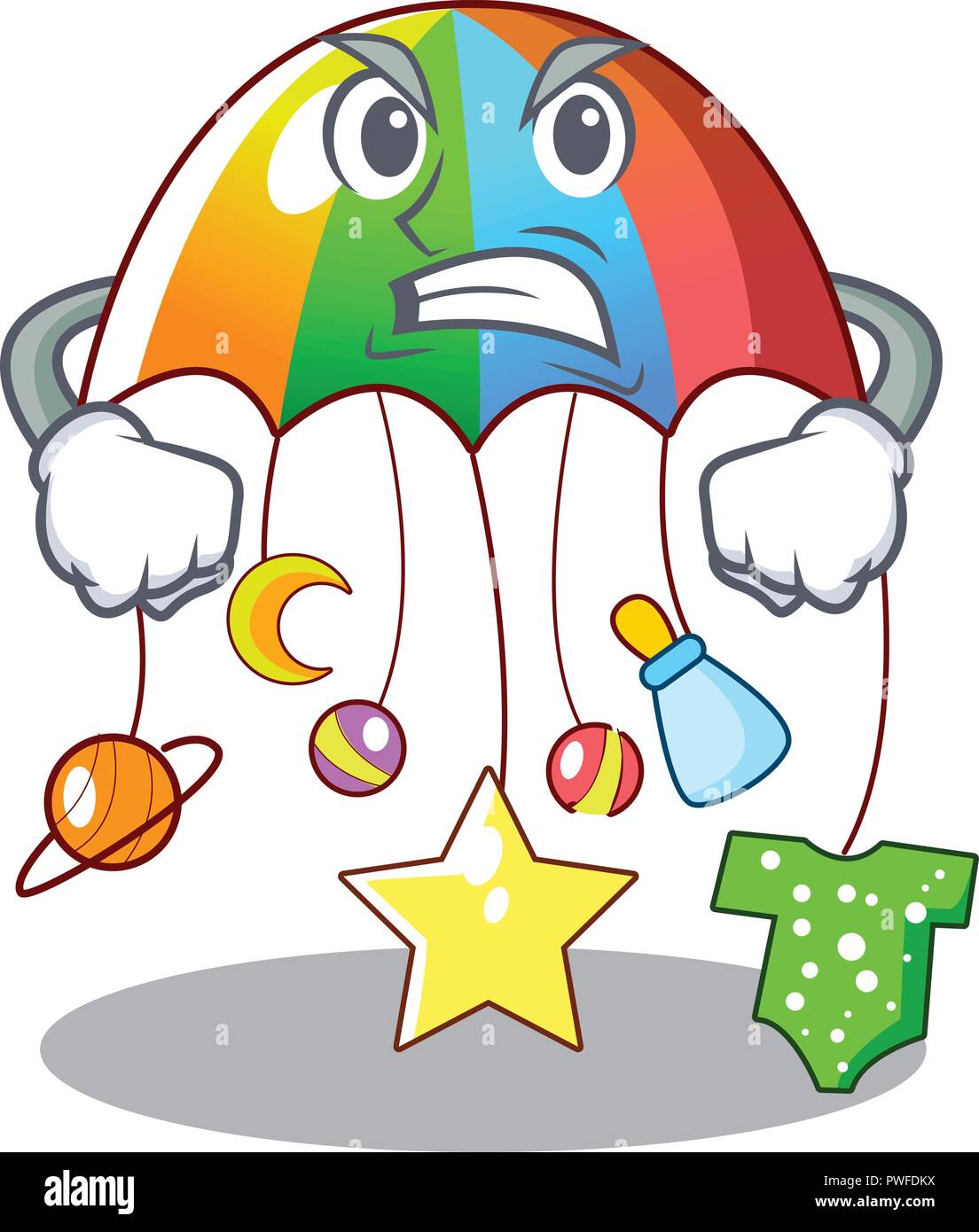 Annoyed infant Stock Vector Images - Alamy