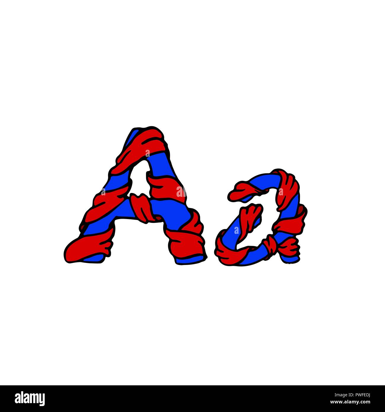 Letter a lowercase hi-res stock photography and images - Alamy