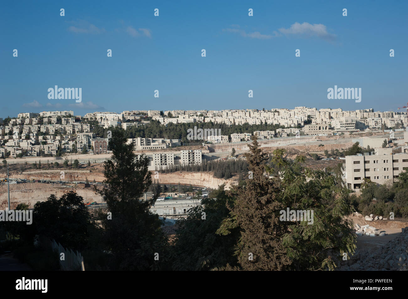 landscape of Jerusalem city, Israel Stock Photo - Alamy