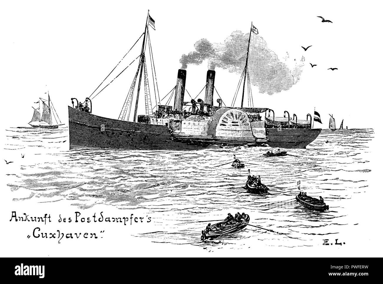 Mail steamer hi-res stock photography and images - Alamy