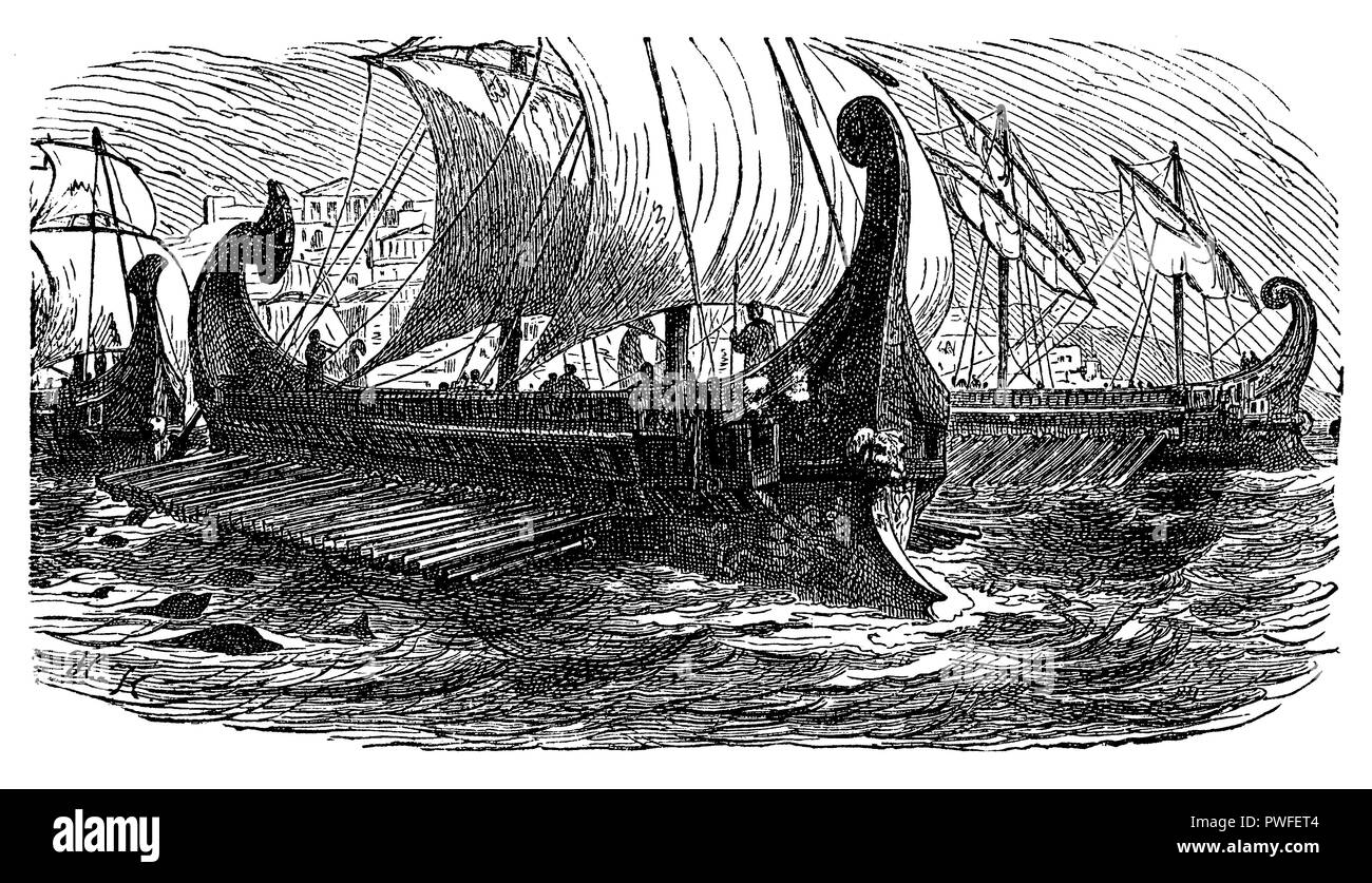 Battle Of Salamis Ships Greek Naval Technology And The Battle Of