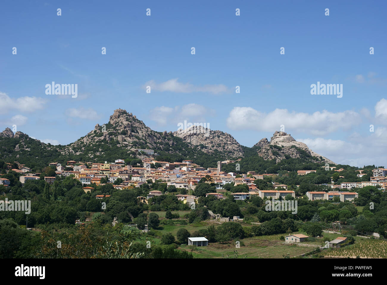 Aggius village hi-res stock photography and images - Alamy