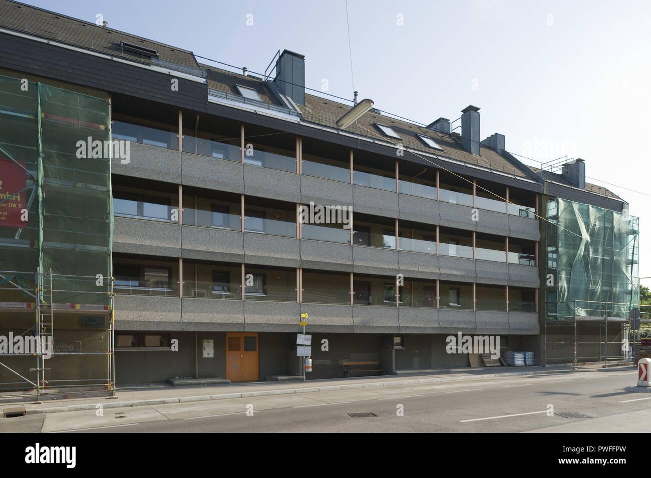 Wien, Genossenschaftshaus Hadersdorfer Hauptstraße, 1985 - Vienna ...