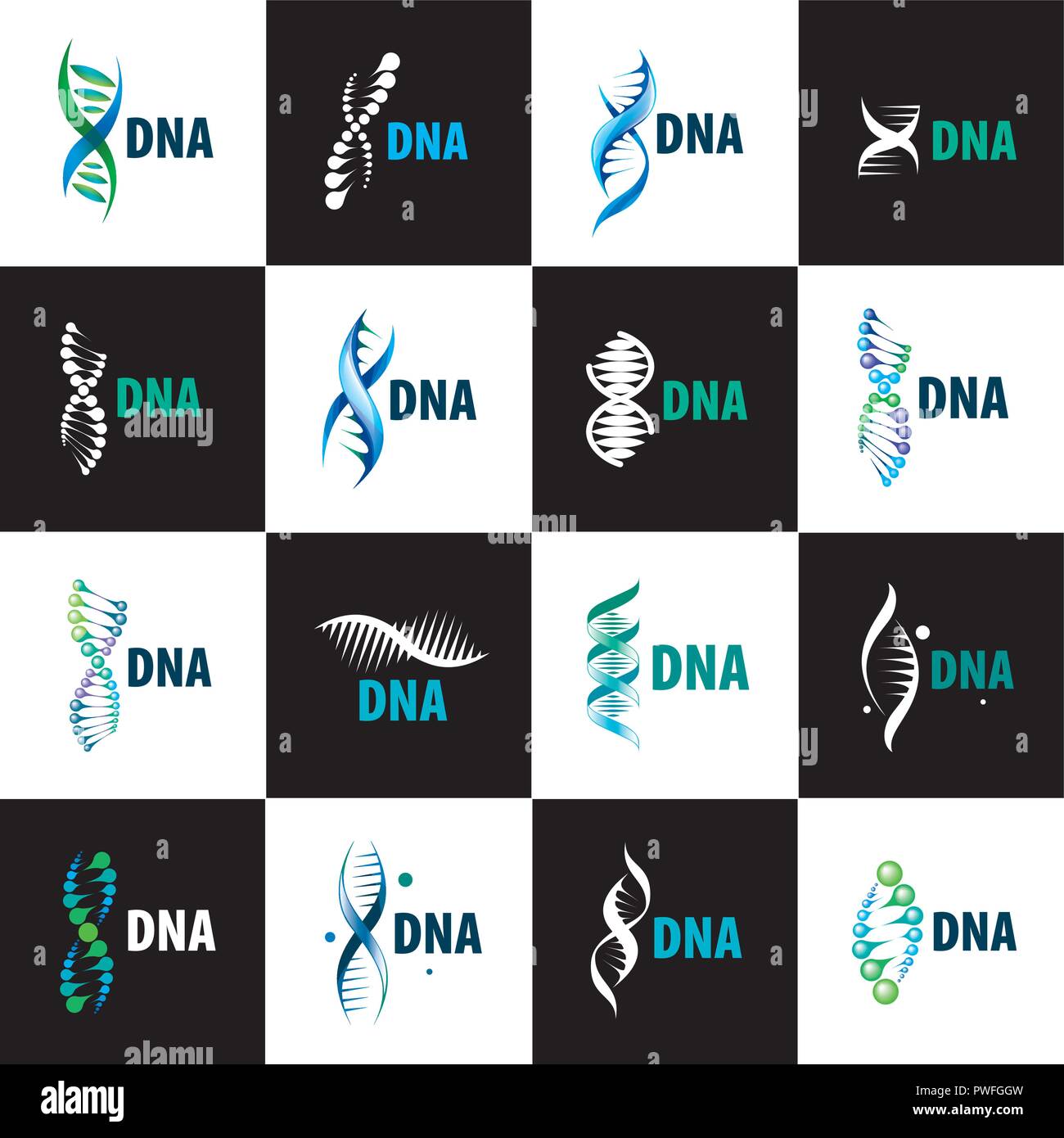 Dna vector Stock Vector Images - Alamy