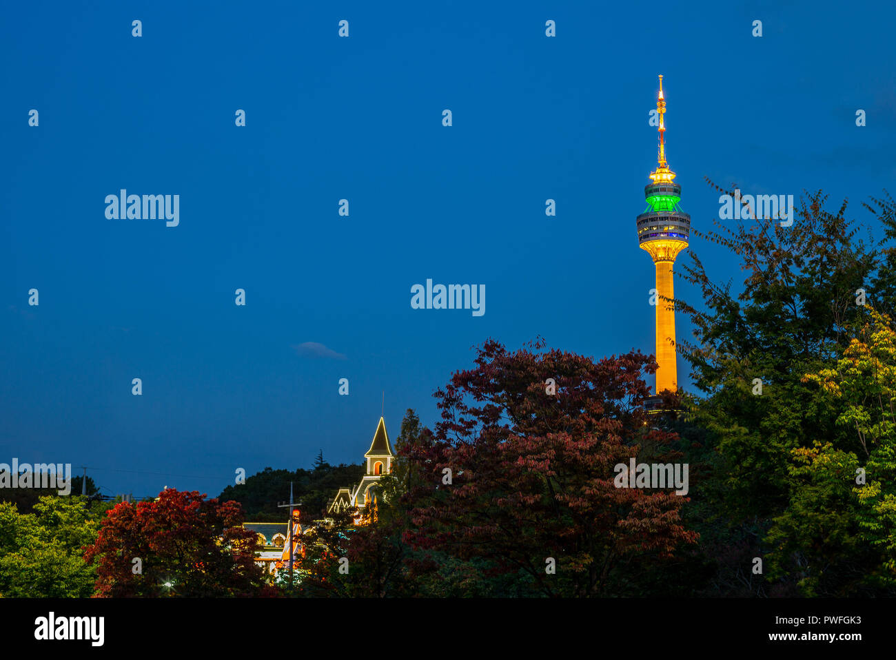 Daegu tower, a landmark or symbol of daegu city Stock Photo - Alamy