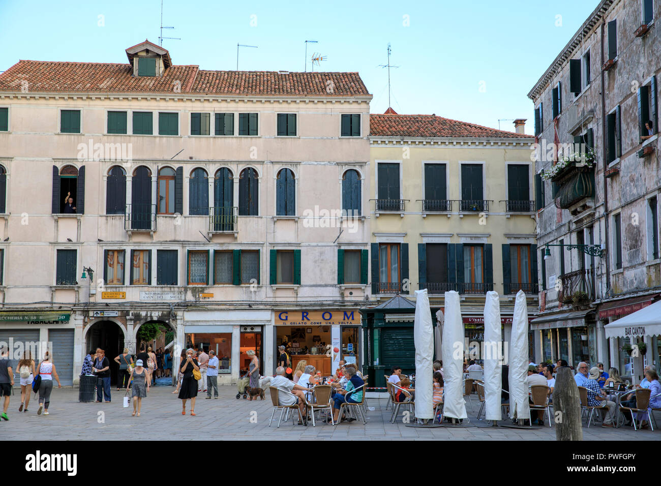 Campo San Barnaba in Venice, Italy Stock Photo - Alamy