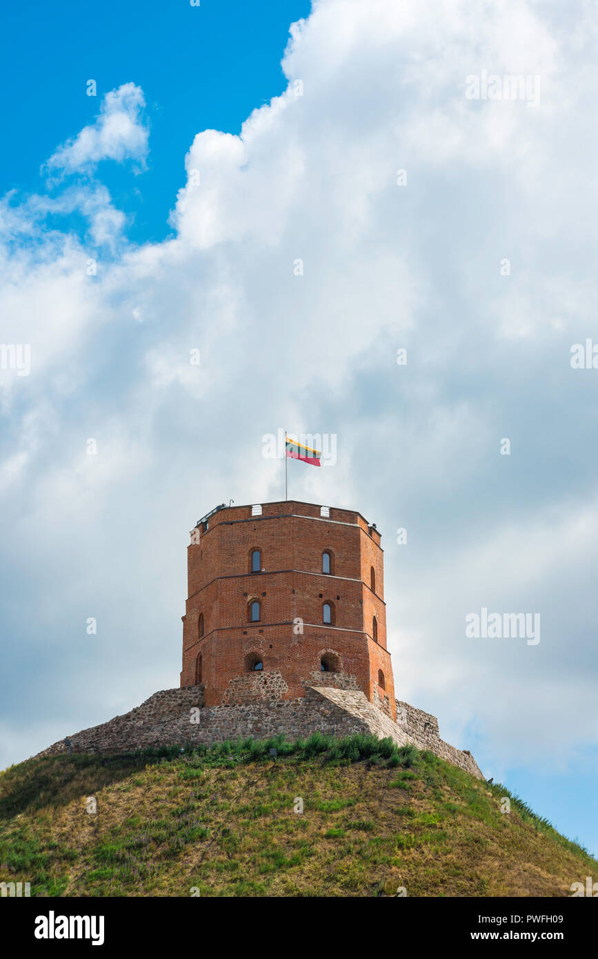 Tower gediminas castle vilnius lithuania hi-res stock photography and ...