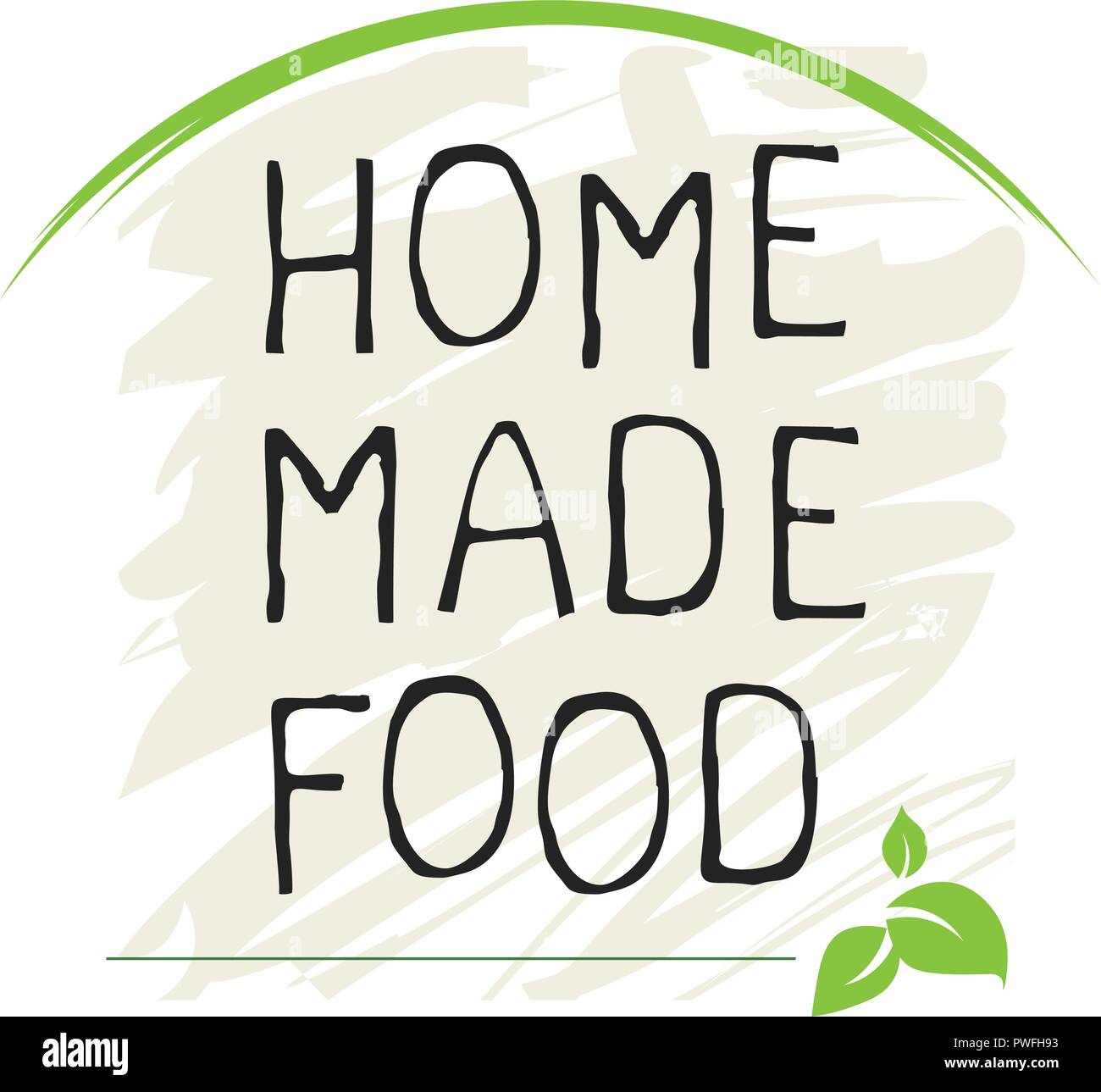 Home made food label and high quality product badges. Bio Organic ...