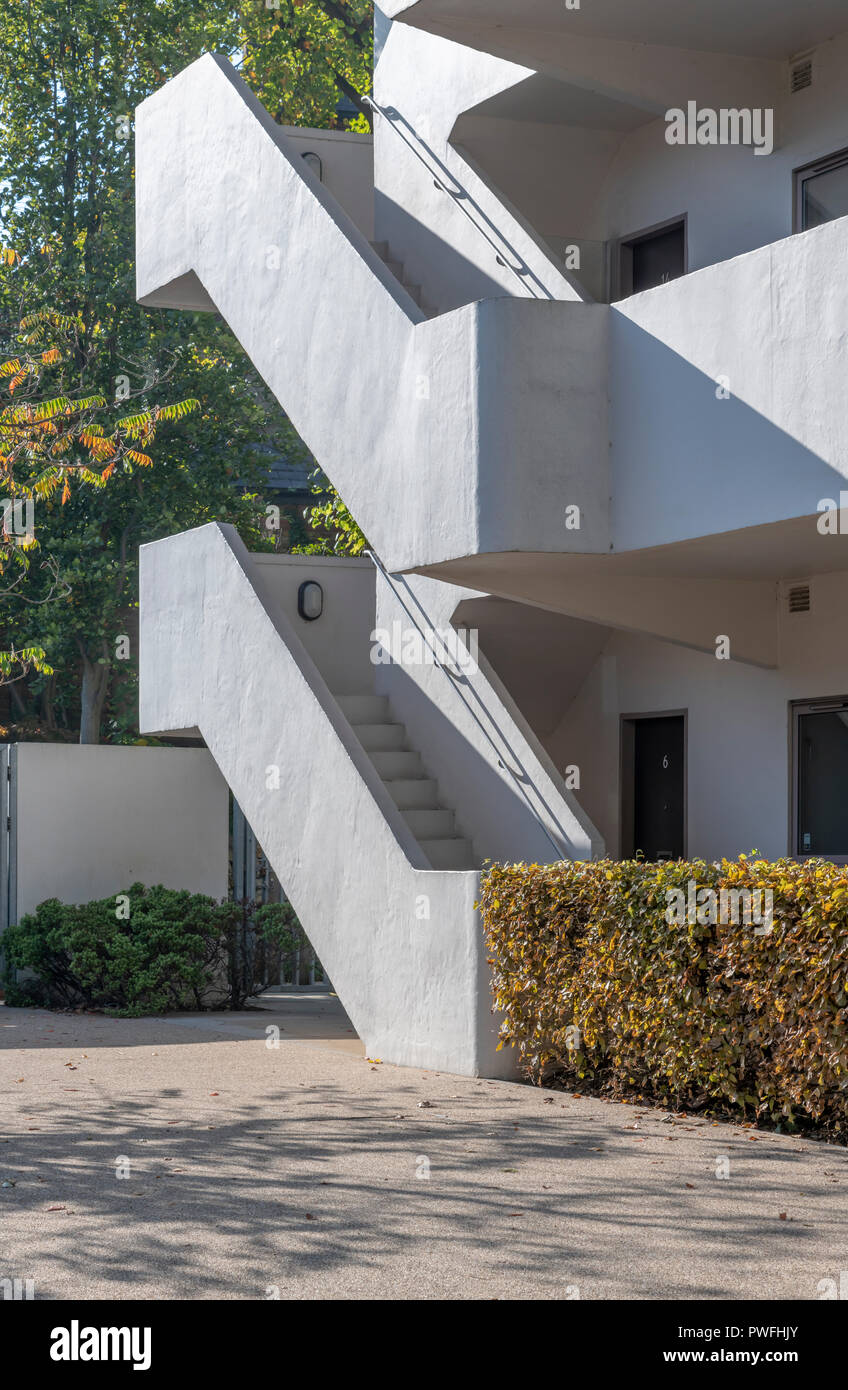 The Isokon Building - also known as Lawn Road Flats - opened in 1934 ...