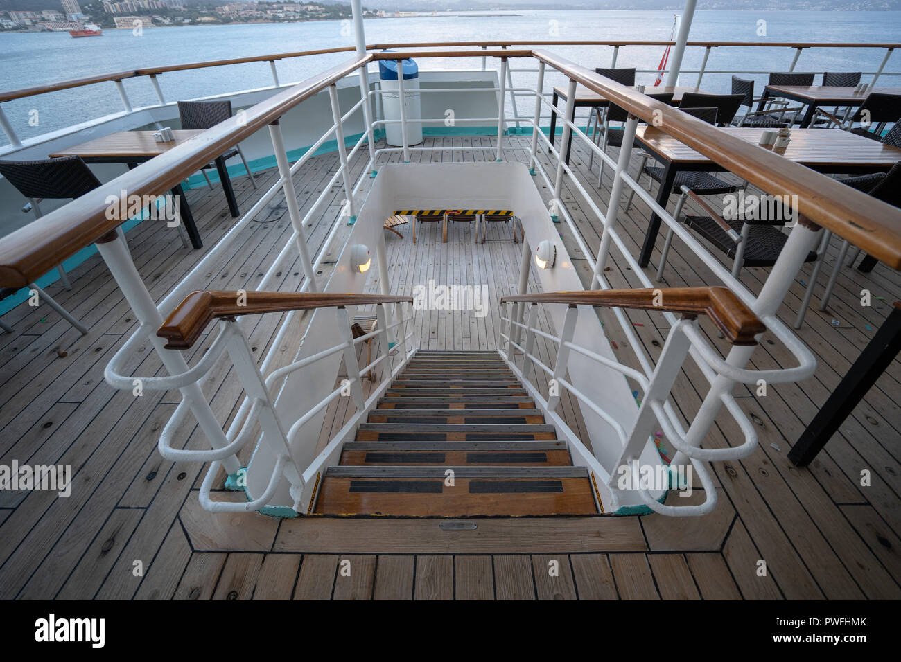 Lower Deck On Ship